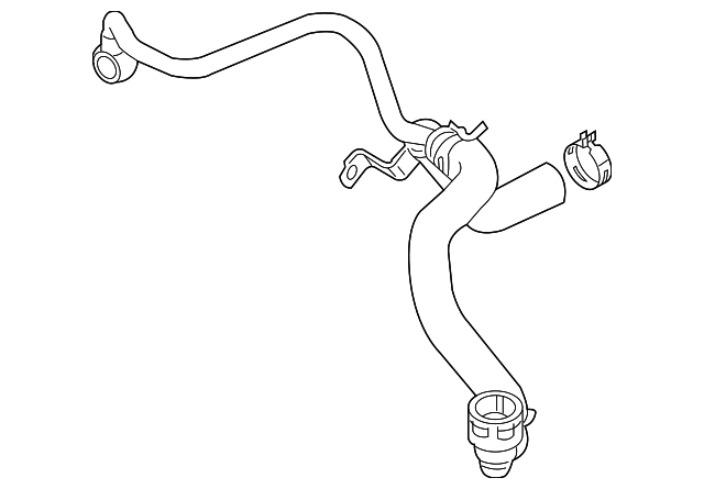 11-53-9-845-352 - Coolant return line 2009-2016 Mini | AutoNation Parts