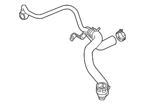11-53-9-845-352 - Coolant return line 2009-2016 Mini | AutoNation Parts