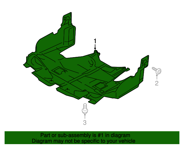 2012-2017 Subaru Splash Shield 56410AG370 | OEM Parts Online