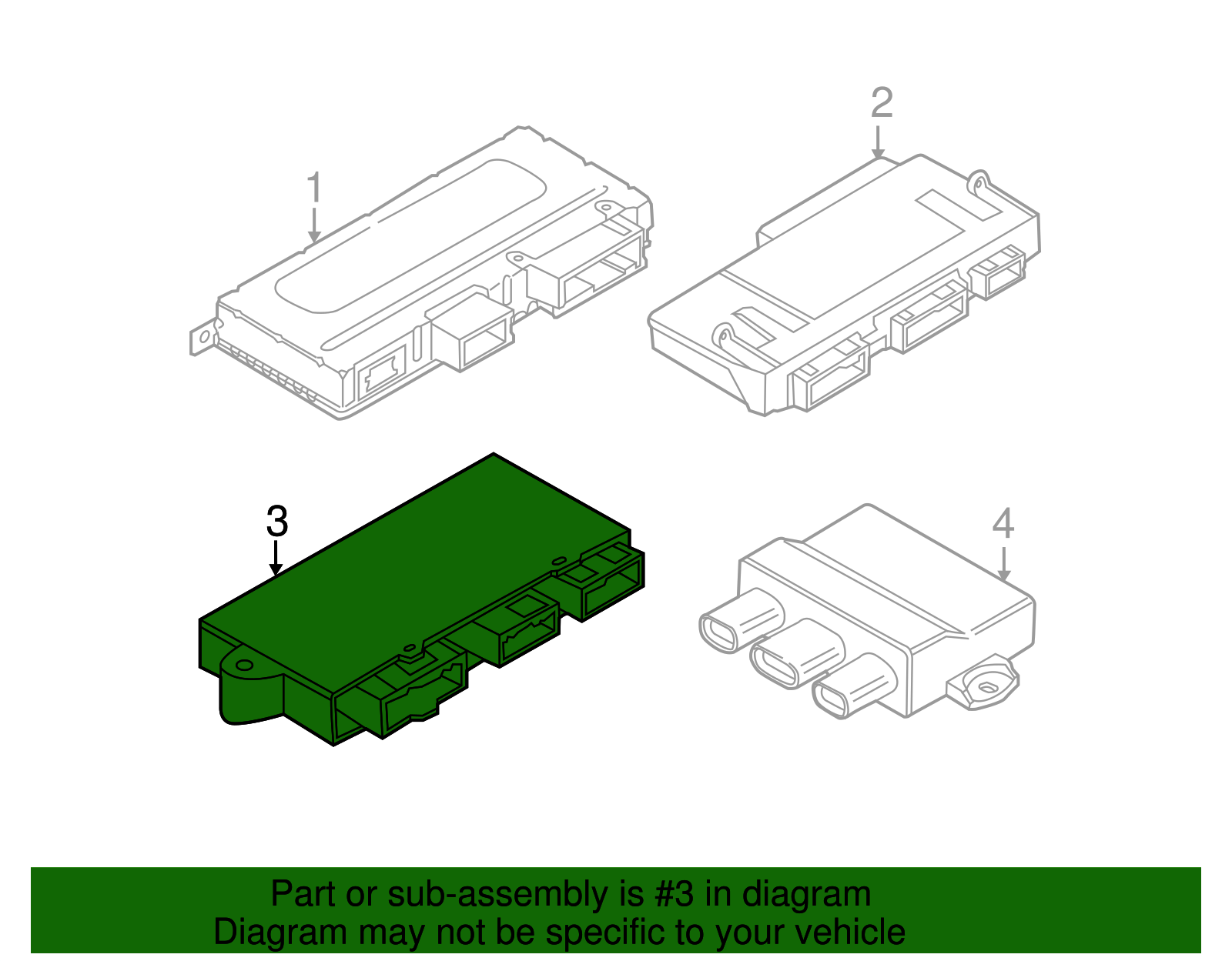 2010-2017 BMW Control Module 61-35-6-809-372 | BMWPartsDirect.com