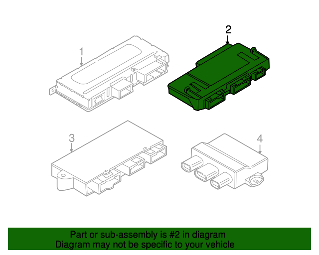 61356992414 - Module - 2011-2016 BMW | BMW OEM Parts Store