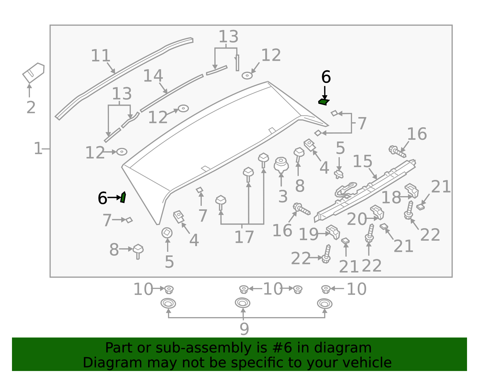 BEMD-51-9B5A - Spoiler Assembly Protector 2019-2024 Mazda 3 | Florida ...