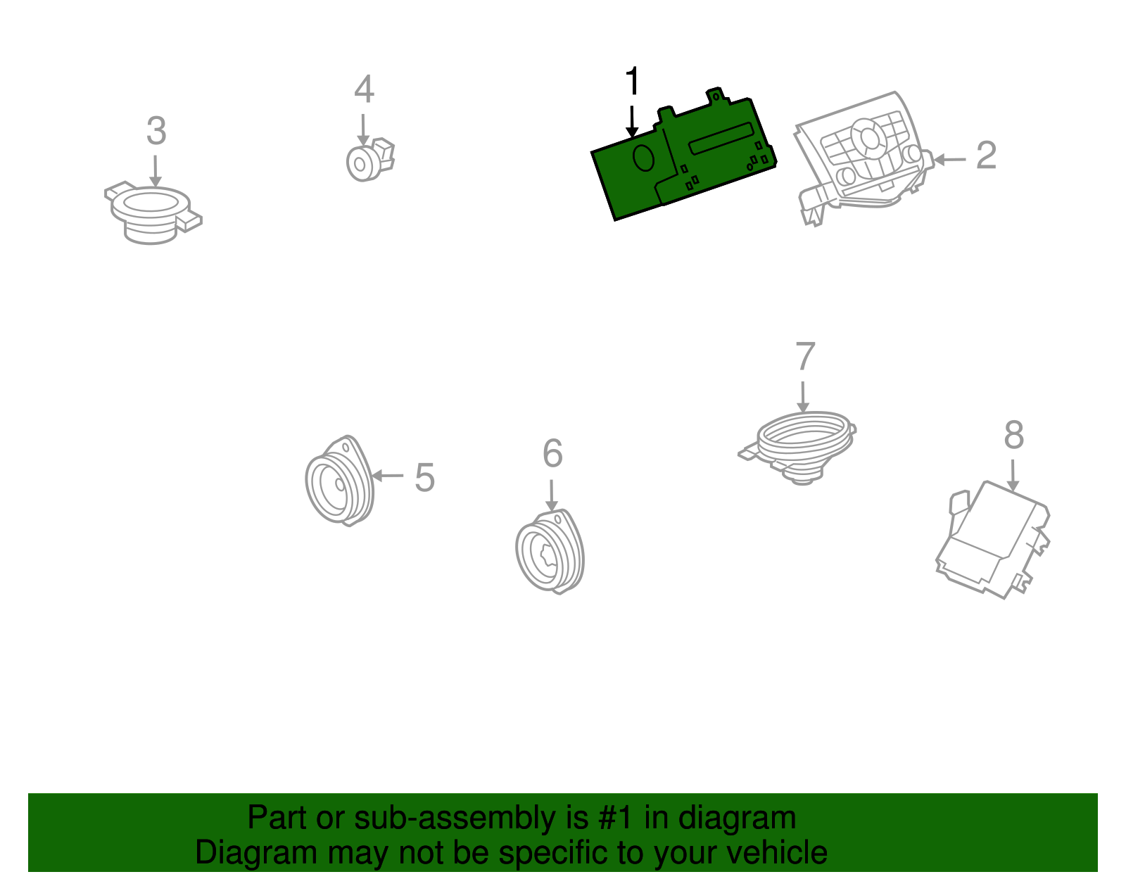 22976364 - High-Quality Radio Control Unit for 2014-2017 GM ...