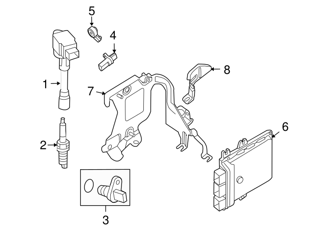 23710-ZN65A - Ecm 2009 Nissan Altima | Nissan Parts & Accessories Online