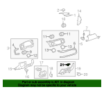 Genuine OEM Toyota Interior Parts