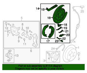 2010-2015 Hyundai Tucson Parking Brake 58250-2S000 | Retail Performance ...