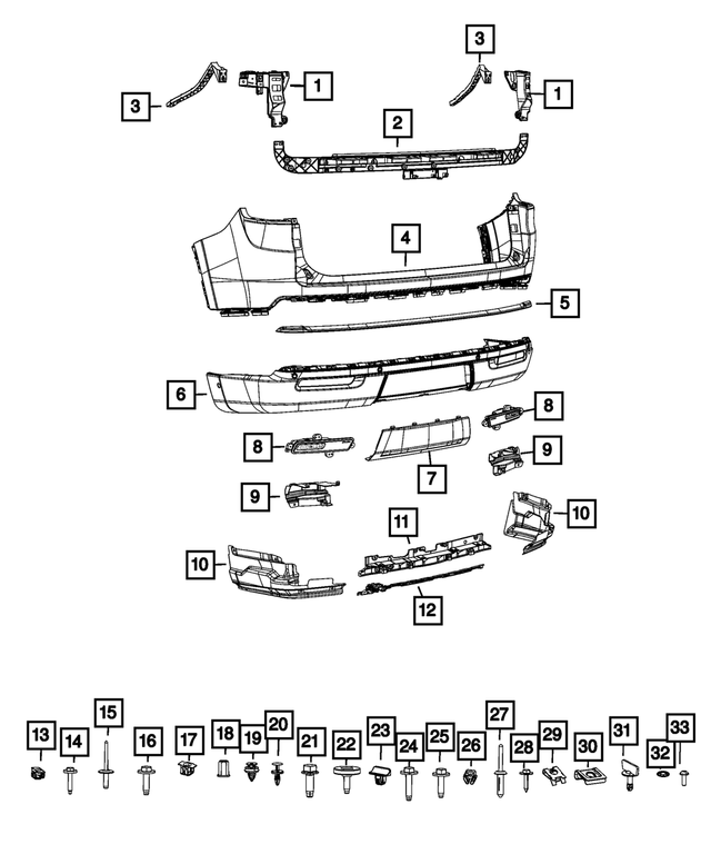 2022 Jeep Fascia Applique 7FJ89DX8AB | Mopar Estores