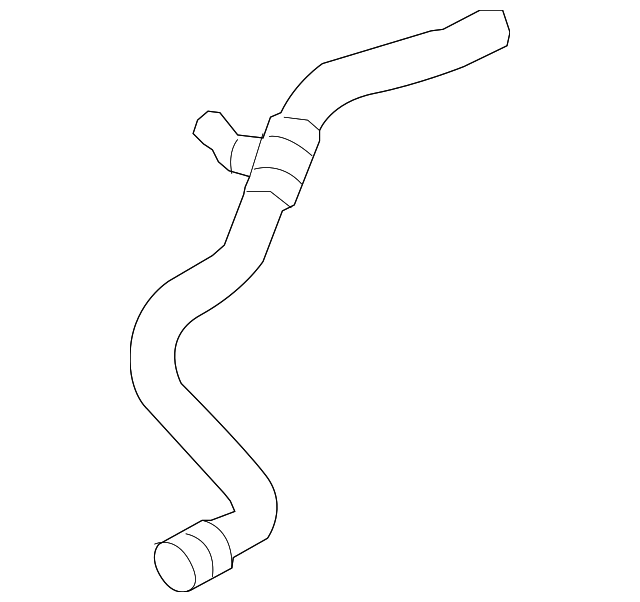 2012-2016 Volvo Lower Hose 32249278 | TascaParts.com
