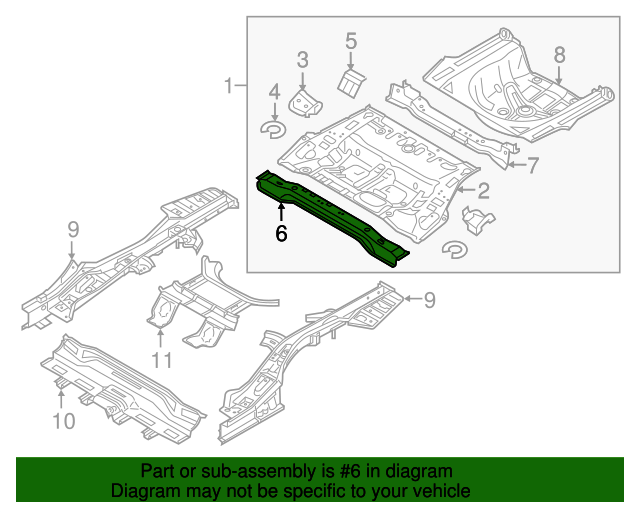 2018-2019 Hyundai Sonata Front Extension 65522-C2000 | OEM Parts Online