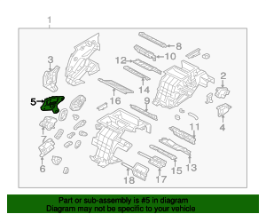 97159-3M000 - HVAC Blend Door Actuator 2009-2016 Hyundai ...
