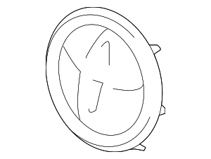 75310-47060 - Grille Emblem 2016-2018 Toyota | Group 1 Auto Parts