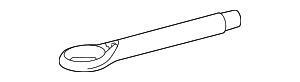 2021-2025 Toyota Tow Hook 51961-42060 | Toyota Parts Center