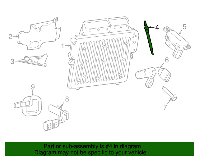 LR013275 - Glow Plug - 2014-2020 Land-Rover | LandRoverLakeBluff