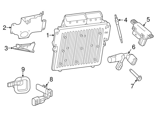 LR013458 - Camshaft Position Sensor 2016-2021 Land Rover | Land Leaping ...