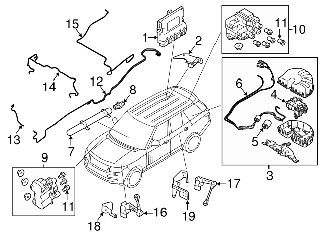 Genuine Control Module for 2013-2021 Land Rover | Land Rover Part ...