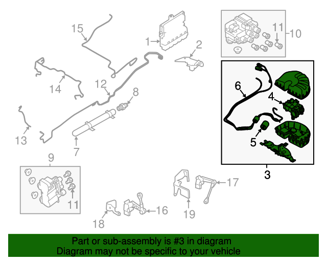 2014-2020 Land Rover Range Rover Sport Compressor Assembly LR108985 ...