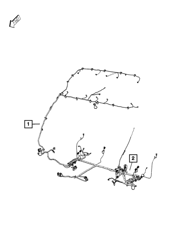 2023 Ram Body Wiring 68589505AA | My Mopar Parts
