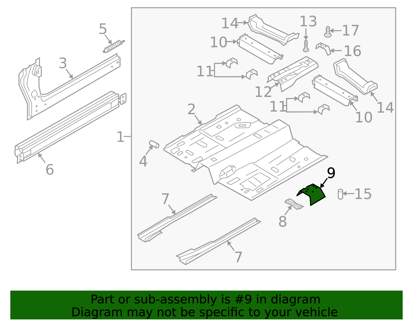 2020-2025 Ford Front Reinforced LX6Z-2L624-B | Miracle Ford Parts