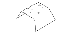 LX6Z-2L624-B - Center Reinforced 2020-2024 Ford | Big 3 Auto Parts