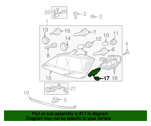 2001-2003 Lexus RX300 Control Module 81107-48130 | OEM Parts Online