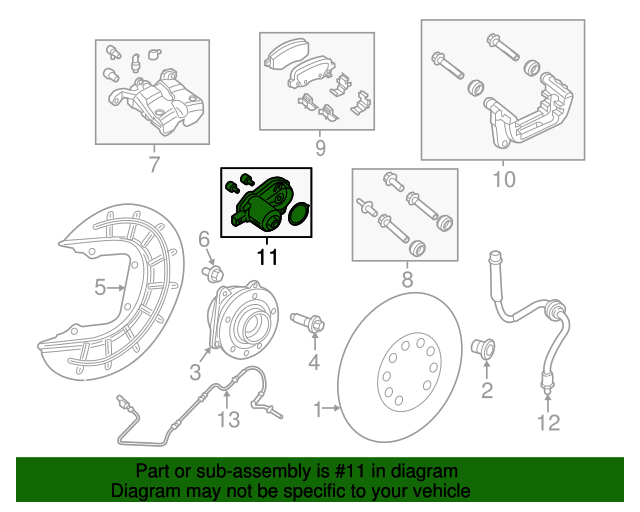 2020 Jeep Compass Actuator 68438188AA | TascaParts.com