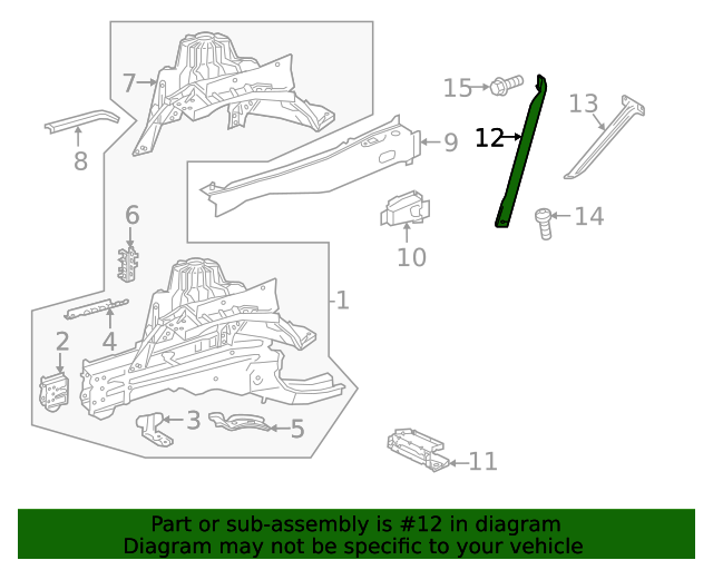 253-628-08-00 - Rear Brace 2017-2022 Mercedes-Benz | Mercedes-Benz USA ...