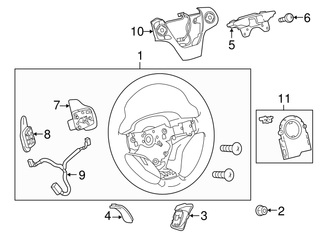 2015 Toyota Camry Switch Assembly 84250-06550 | Toyota Parts Center