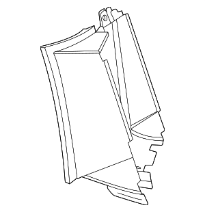 2020-2021 Cadillac CT5 Rear Duct 84039935 | TascaParts.com