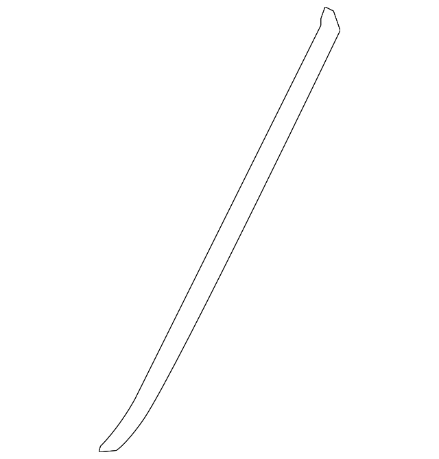 51317250396 - 2007-2013 BMW X5 Side Molding (51-31-7-250-396) | BMW of ...