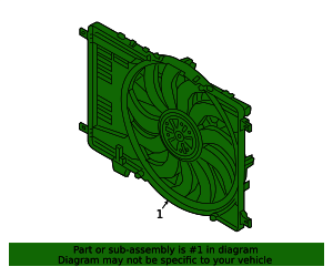 2020-2024 Land Rover Fan Assembly LR144531 | Land Rover Parts Direct