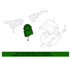 8924B-0E020 - Steering Wheel Position Sensor 2014-2020 Toyota ...