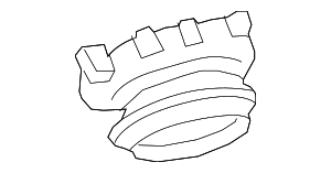 222-630-84-03 - Tank Filler Recess 2014-2020 Mercedes-Benz | Mercedes ...