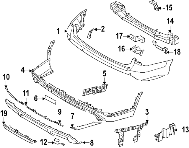Genuine Side Molding for 2023-2024 Hyundai Palisade | Part# 86695-S8SA0 ...