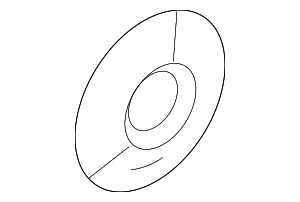 36-13-6-757-372 - M Cross Spoke Composite 101 - Hubcap - 2002-2010 BMW ...