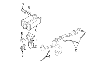 1996-2006 Subaru OEM NEW 1996-2006 Subaru Baja Forester Impreza Vapor ...