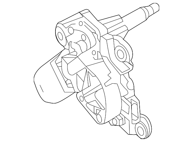 447-906-19-00-64 - Wiper Motor 2016-2020 Mercedes-Benz Metris ...