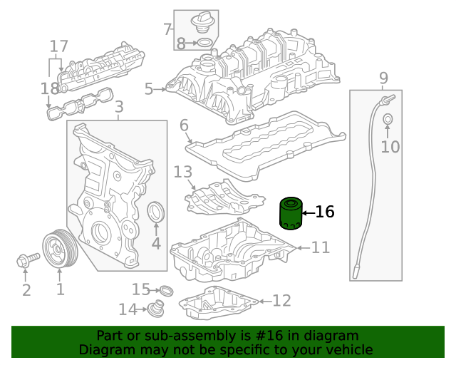 12699847 GM Filter | GM Parts Store