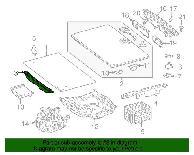 213-684-03-00 - Front Support 2017-2021 Mercedes-Benz | Mercedes-Benz ...