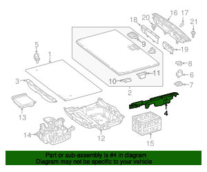 213-690-38-00 - Trunk Trim Panel 2017-2023 Mercedes-Benz | Mercedes ...