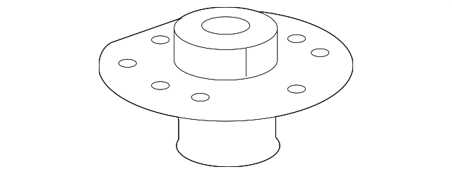 22807232 - Front Suspension Strut Mount 2008-2017 GM | Chevrolet Parts ...