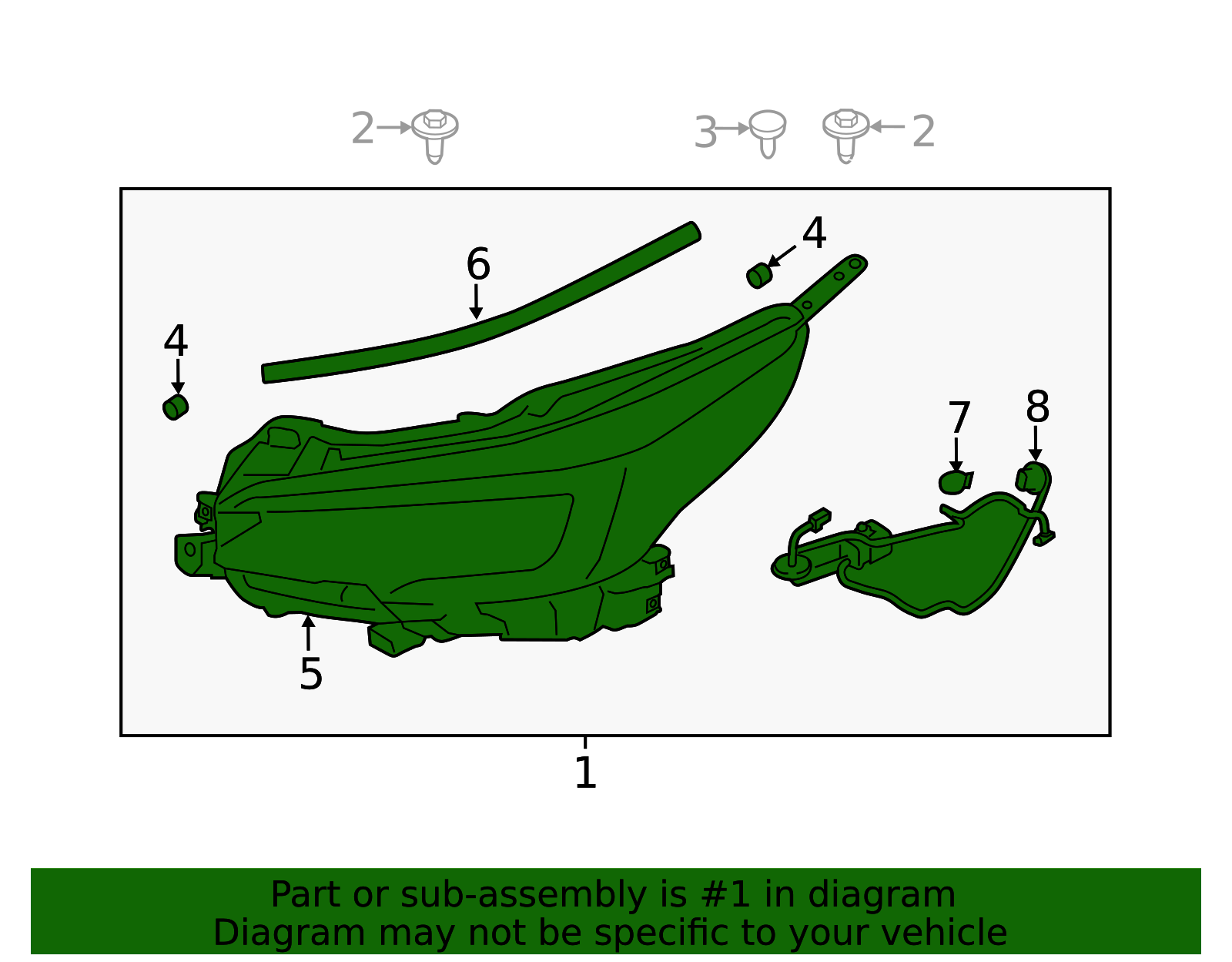 2020-2022 Subaru Composite Assembly 84002AN13A | Subaru Parts Store