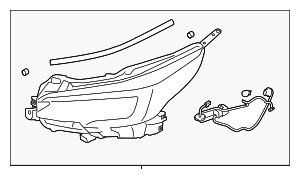 2020-2022 Subaru Headlamp Assembly 84002AN12A | QuirkParts