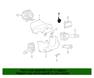 2003-2008 GM Ignition Switch 23215459 | TascaParts.com