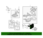 2005-2010 Mopar Evaporator Core 5061585AA | TascaParts.com