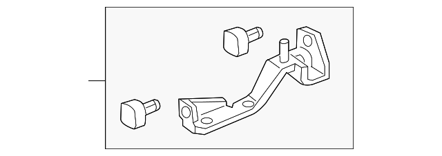 72543-TK8-A01 - Stopper Assembly R Slide Door Open - 2011-2017 Honda ...