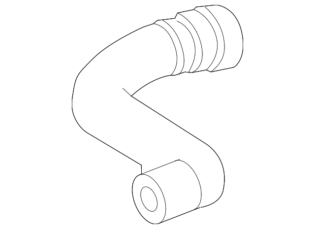 2016-2019 Chevrolet Malibu Radiator Inlet Hose 84021221 GM ...