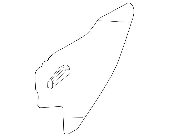 2008-2015 Nissan Water Shield 82860-JM00A | Nissan Parts Plus