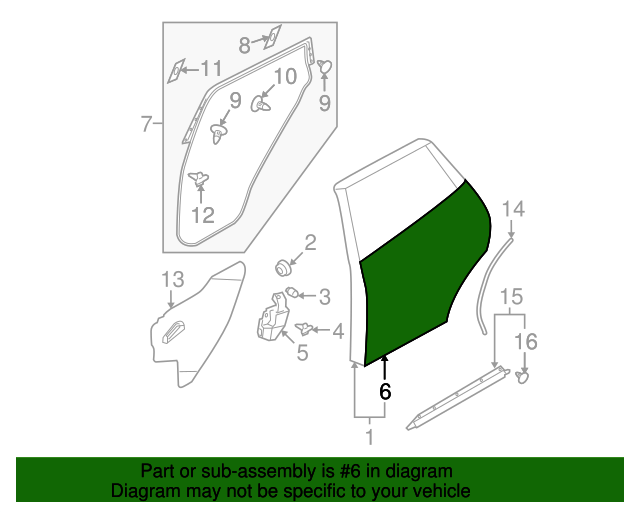 2008-2010 Nissan Rogue Outer Panel H2152-JM0MA | Nissan Parts Plus