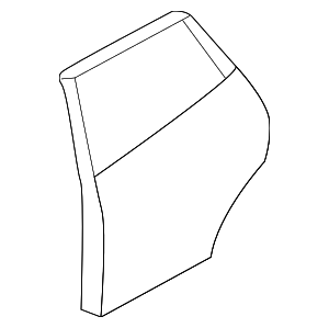 2011-2015 Nissan Door Shell - Passenger Side (RH) H210M-1VKMA ...