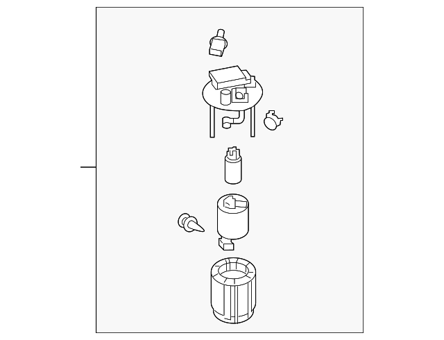 31120-S1500 - Fuel Pump Assembly 2020-2024 Kia Telluride | Kia.Parts Store